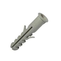 China Red And Yellow Expanding Plastic Screw Anchors With Mating Screw Nail For High Load Capacity for sale