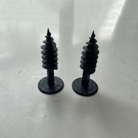 China Black Heat Resistance And Corrosion Protection Plastic Insulation Anchors / Insulation Fasteners for sale