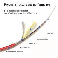 China DTS Distributed Temperature Sensing Fiber Optic Cable For Area Networks for sale