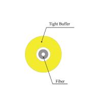 China Indoor Optical Cable  G652D G657A1 G657A2 MM OM4 PVC LSZH Hytrel Nylon Sheath for sale