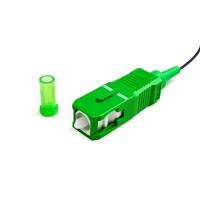 China Single Mode 12 Core Fiber Optic Indoor Cable 1.5M Fiber Optical Pigtail SC APC G657A1 for sale