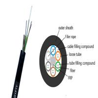 China GYFTY 16 Core Loose Tube Fiber Optic Cable Water Resistant Non Armored Fibre Cable for sale