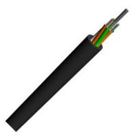China FRP Loose Tube Fiber Optic Cable 12 Core GYFTY PE / LSZH Fiber Optic Cable for sale