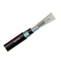 China GYTA53 Large Core Fiber Optic Outdoor Cable , Double Armoured Fiber Optical Cable for sale