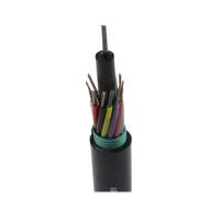 China Loose Tube Stranded GYTS Aerial Duct 24 Core Single Mode Fiber Optic Cable for sale