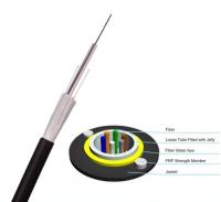 China OEM Length GYFXTY Glass Yarn Armored Optical Cable Uni Loose Tube Fiber Cable for sale