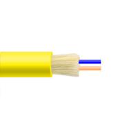 China Flame Retardant Round Duplex Fiber Optic Patch Cable For High Density Data Center for sale