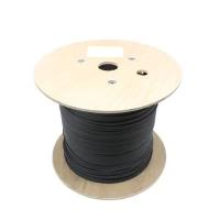China 4cores Self Supporting FTTH Fiber Optic Cable Singlemode FTTH Wire 1km 2km Per Drum for sale