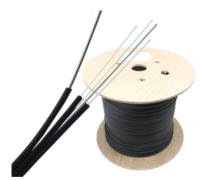 China Figure 8 FTTH Drop Cable 1 Core 2 Core 4 Core G652D Fiber Wire for sale