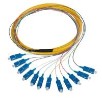 China Customized Fiber Optic Pigtail Single Mode Simplex SC APC Fiber Pigtails for sale