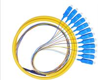 China SC UPC Fiber Optic Patch Cord 3.0mm 2.0mm 0.9mm Pigtail Fiber Optic Cable for sale