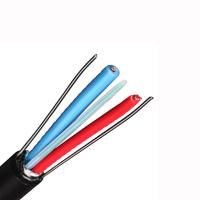 China Singlemode Direct Buried Copper Fiber Composite Cable 4 6 8 12 Core Custom Length for sale