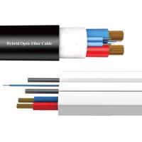 China SingleMode 12 Core Hybrid Optoelectronic Composite Cable G652D PVC Sheathed 2kilometer for sale