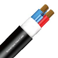 China 1-144 Core Composite Fiber Optic Cable Hybrid Optical Fiber Cable Oxygen Free for sale