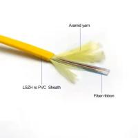 China GJDFH Multimode Ribbon Fiber Optic Cable 4 Core OEM Brand IEC ITU EIA Standards for sale