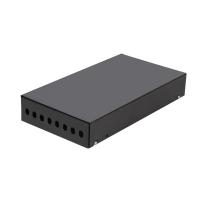 China Light Weight ODF Fiber Optic Termination Box 4 8 12 24 48 Port Rackmount Wall Mount for sale