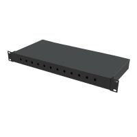 China Light Weight ODF Fiber Optic Termination Box 4 8 12 24 48 Port Rackmount Wall Mount for sale