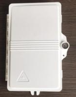 China FTTH Network Fiber Optic Cable Termination Box Shock Resistance White Color for sale