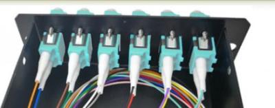 China Cold Roll Steel MPO Fiber Distribution Box Wall Mounting Fiber Optic Distribution Unit for sale