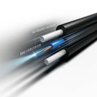 China Flat Wire Shape Indoor Fiber Optic Cable 4 6 8 12 Core for Data Centers and Office Networks for sale