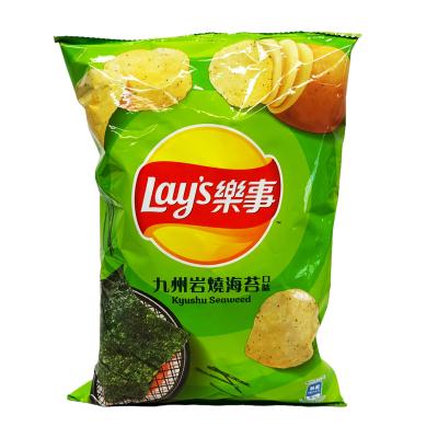 China Lays Kyushu Seaweed Potato Chips - Pack 54g - Upgrade Your Wholesale Assortment of Asian Snacks for Global Distribution. for sale