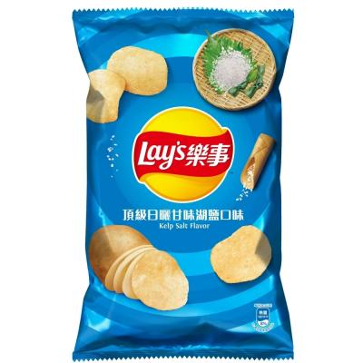 China Achieve snack elegance with Lays Kelp Salted Chips 59.5g. Perfect for B2B Asian Snacks for sale