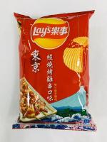 China Achieve snack elegance with Lays Kelp Salted Chips 59.5g. Perfect for B2B Asian Snacks for sale