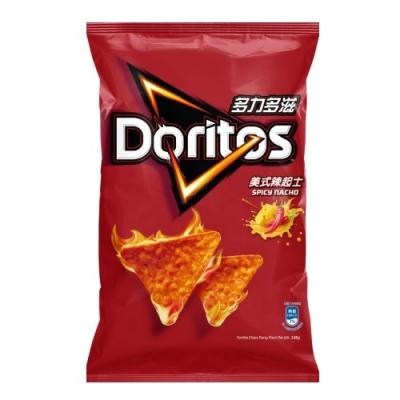 China Achieve snack excellence with Doritos American Spicy Cheese Corn Chips - Economy Pack 59.5g. for sale