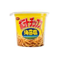 China Broaden your wholesale choices by including Kalamojo Long Potato Sticks - Salted Seaweed 65g  /12 Buckets for sale