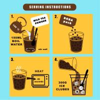 China Unveiling the Exquisite Wholesale Thai Tea Bubble Tea Kit - Indulge in Authentic Brown Sugar Boba Tea Delight for sale