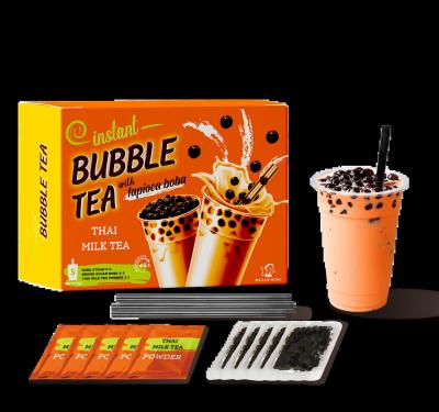 China Unveiling the Exquisite Wholesale Thai Tea Bubble Tea Kit - Indulge in Authentic Brown Sugar Boba Tea Delight for sale