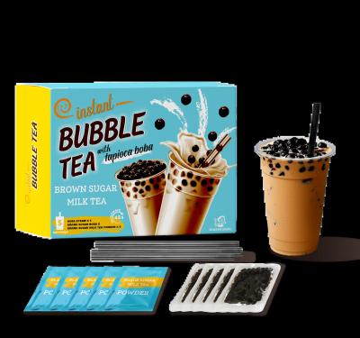 China Whip Up a Boba-licious Adventure with Our Brown Sugar Bubble Tea Kit - A Delightfully Authentic and Fun Bubble Tea for sale