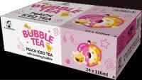 China Hot Sale for Beverage Wholesalers: 320ml * 24 Bottles of Taiwan Peach Bubble poping boba Canned Drink Beverage for sale
