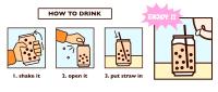 China Enjoy the Apple-licious Twist of Taiwan Apple Bubble Milk Tea Canned Drink with Bursting Boba - bubble tea products for sale