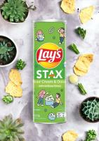China Stack Up Flavor with Lay's Stax Sour Cream & Onion - 100g - Wholesale Asian Snack for sale