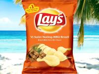 China Bulk Purchase: Lay's Brazil BBQ Pork Rib Flavor Chips - 58g (100 Pack Case) for Wholesale and Retail Sales for sale