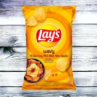 China Wholesale/Retail Case: 160 x 28g Packs of Lay's Korean Spicy Chicken with Cheese Flavor Chips for sale
