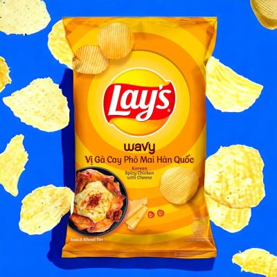 China Snack Lays Viet Nam Varietys Supply with CNF Shipping Term 6 Months Exp Instruction for sale