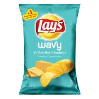 China Lay's Cheddar Cheese Chips Wholesale Case - 90G x 40 g Bags for Retailers for sale