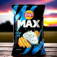 China Wholesale Offer: Lay's 42 g Max Lay's Max onion sour cream Flavor Chips - 100 Count Case - Asian Snack Wholesale for sale