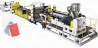 China Food Packing PP PS Thermoforming Sheet Extrusion Line 350-1500kg/H Capacity for sale