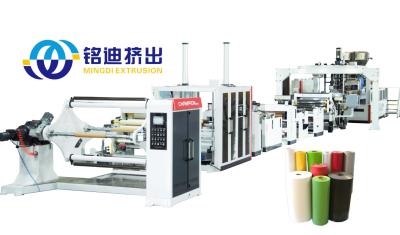 China Automatic Control Plastic PVC Sheet Extruder Machine for Furniture Decoration for sale