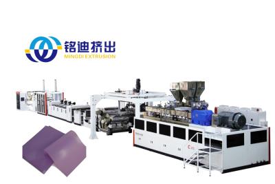 China PP PE ABS Thick Board Production Line , Plastic Plate Sheet Extruder Computerized for sale