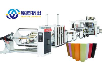 China 2-10mm Plastic Board Production Line SIEMENS Control Twin Screw Structure for sale