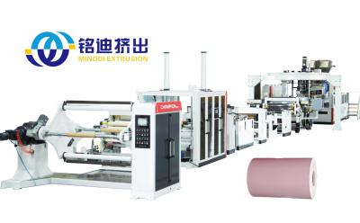 China Plastic PC PMMA PS MS Transparent Sheet Extrusion Production Machine Extruder Line for sale