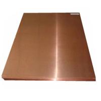 China 0.5mm Red Copper Plate 10-2500mm C10100 C12000 Copper Sheet Smooth Surface for sale