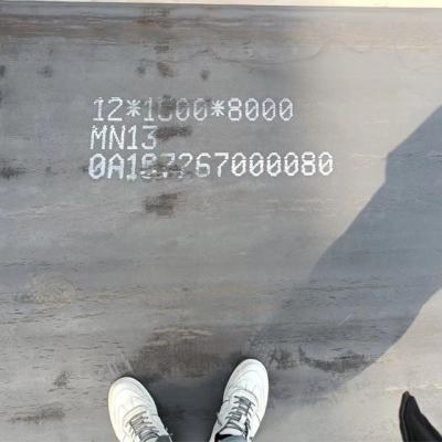 China TISCO Nm450 Wear Resistant Steel Plate 3-20mm Thickness 1000-2500mm Width HRC58-62 for sale