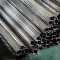 China 304 Stainless Steel Square Tubing Hot Rolled BA 2B Hairline NO.4 10 Ton MOQ for sale