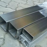 China TP316 2B Stainless Steel Welded Pipe Hairline Polished 8K Surface Custom Length for sale