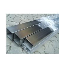 China Seamless Stainless Steel Pipe 304 310S Rectangular Tube Food Grade 2B Surface Custom Length for sale